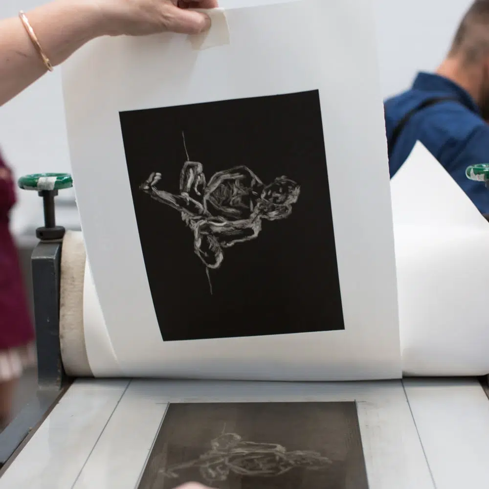 New Monotype workshop ⋆ The Art Room